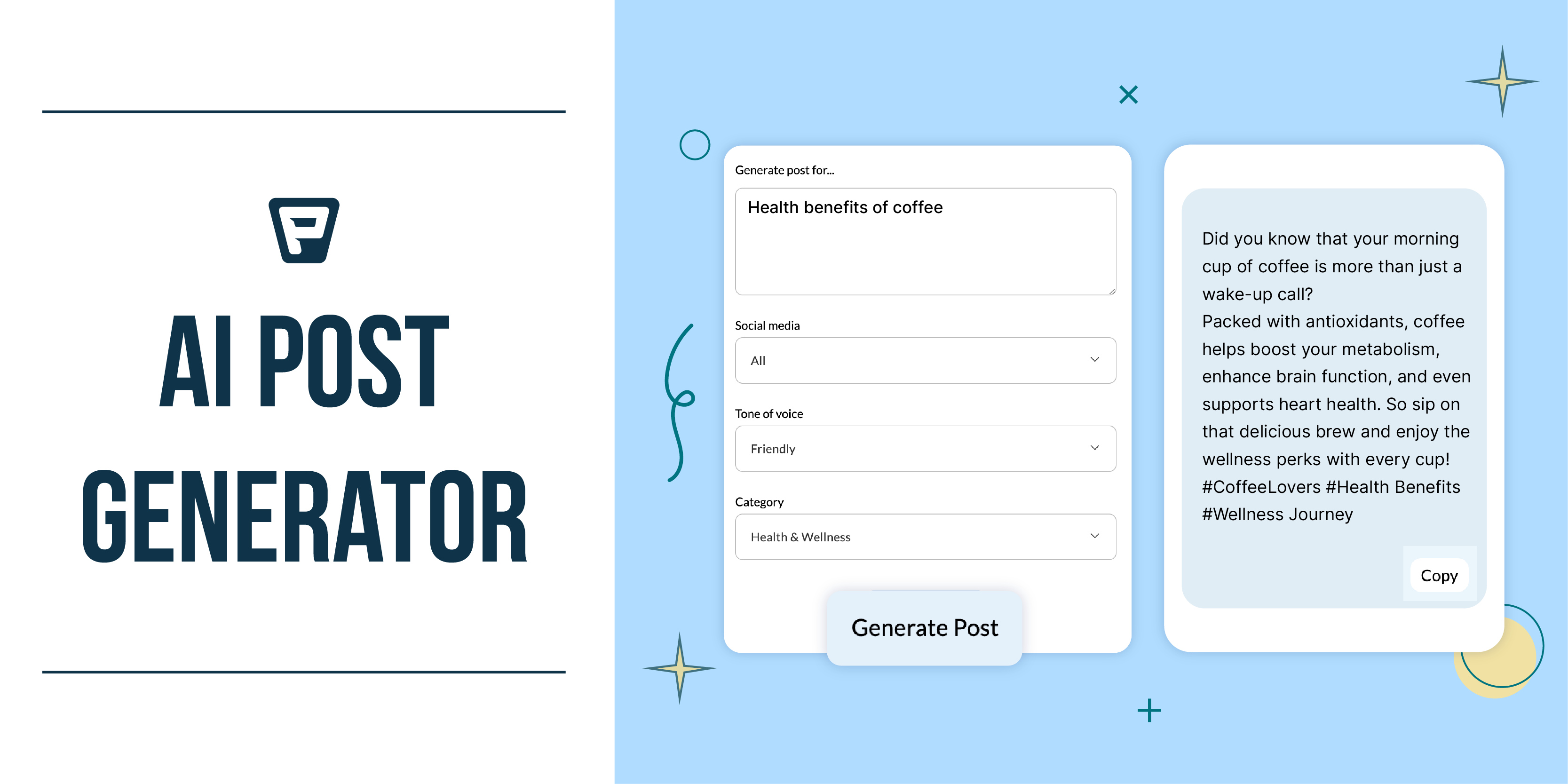 AI Post Generator | Free Tool by Publer