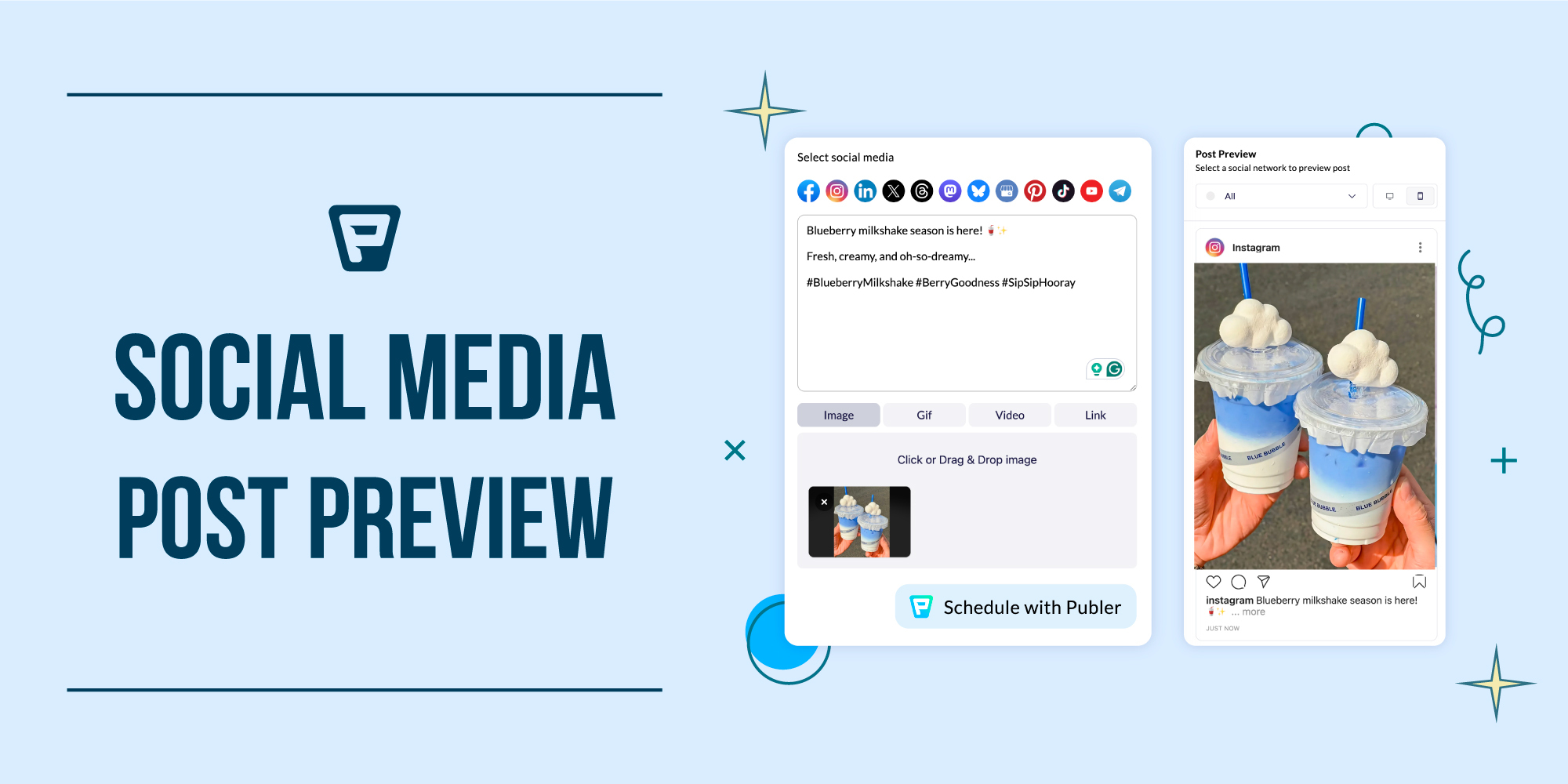 Social Media Post Preview | Free Tool by Publer